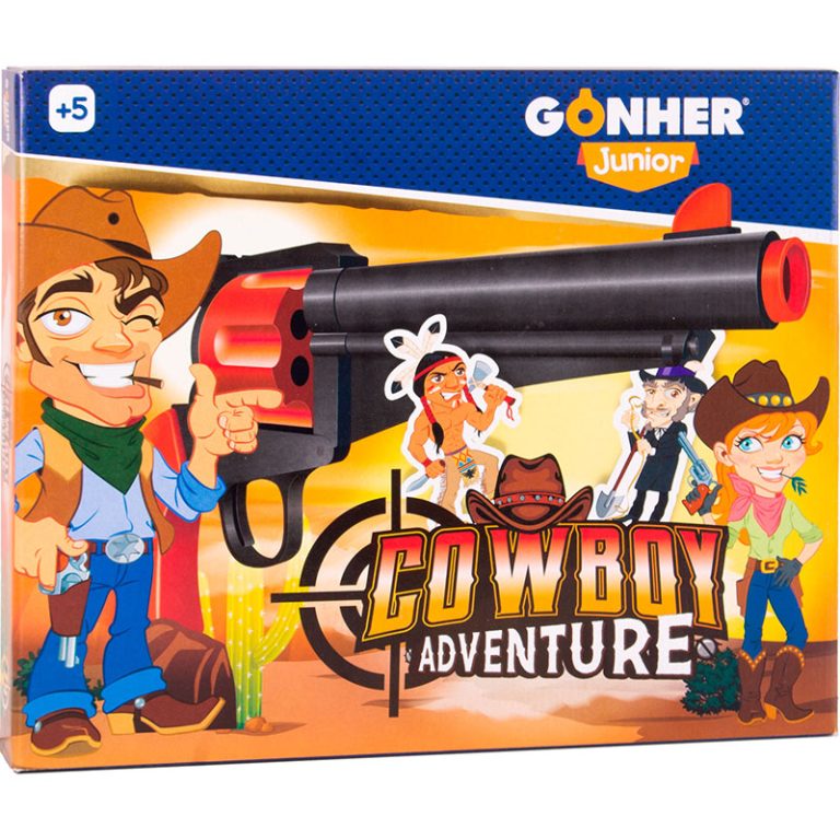 Revólver disparo Cowboy Adventure – Gonher